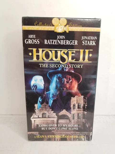 HOUSE II 2 The Second Story VHS VCR Video Tape Arye Gross Horror Film ...