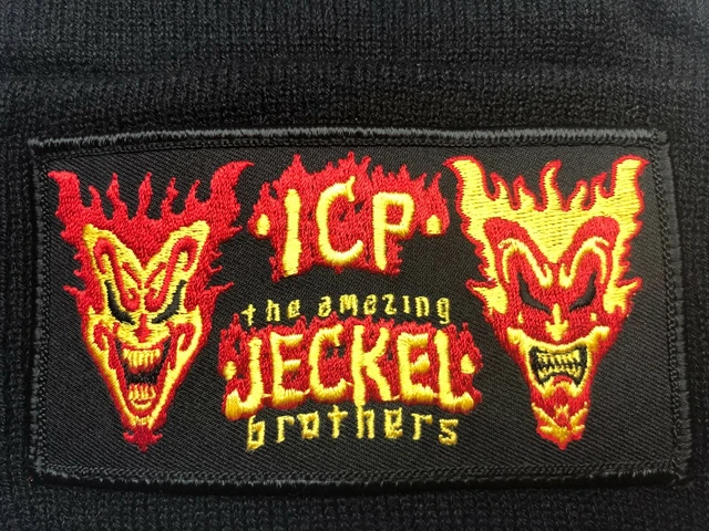 ICP THE AMAZING Jeckel Brothers c2000 C&D Visionary Patch Black Knit ...