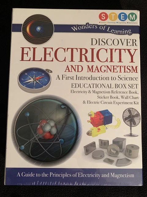 DISCOVER ELECTRICITY AND Magnetism Wonders of Learning STEM - New/Sealed £19.66 - PicClick UK
