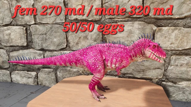 HUEVOS ARK SURVIVAL Ascended Carcha 50/50 PC, XXBOX, PS5, PVE OFICIAL ...