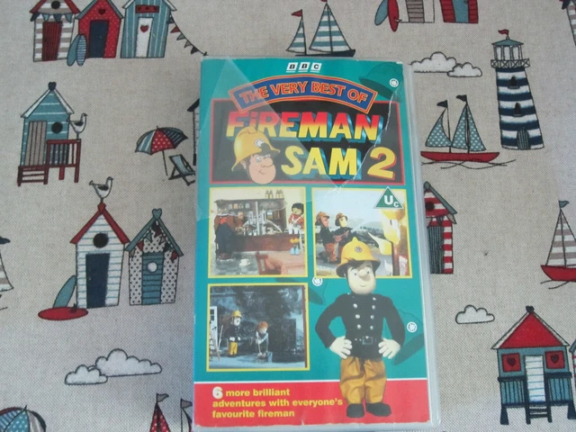 FIREMAN SAM 2 Bbc Vhs Video Tape Uk Pal Format Only Ok £5.00 - PicClick UK