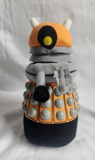 DOCTOR WHO BBC Talking Soft Toy Dalek Orange & Gray Underground Toys ...