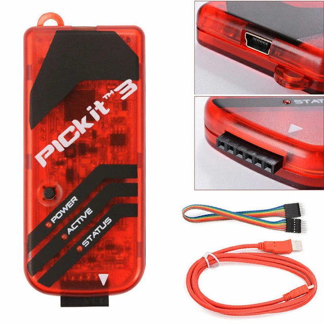 PICKIT2 PICKIT3 PIC Programmer Offline Microcontroller Chip Emulator ...