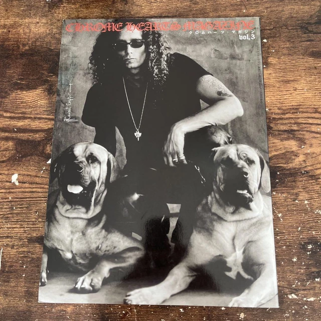 CHROME HEARTS MAGAZINE Vol.3 + DVD, Sticker, Poster Set from Japan £134 ...