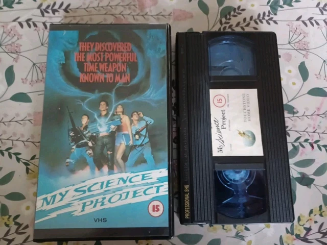 MY SCIENCE PROJECT VHS Video 1985 John Stockwell Sci-Fi Good CONDITION ...