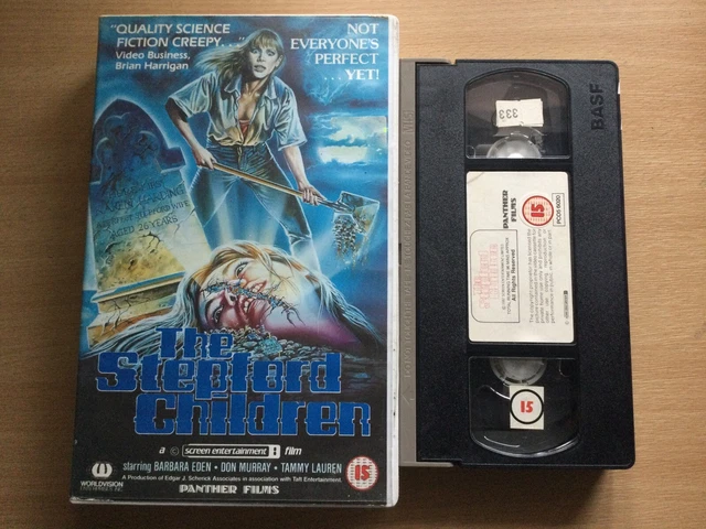 THE STEPFORD CHILDREN,RARE Cult Horror,ex Rental,big Box,vhs,tested £12 ...
