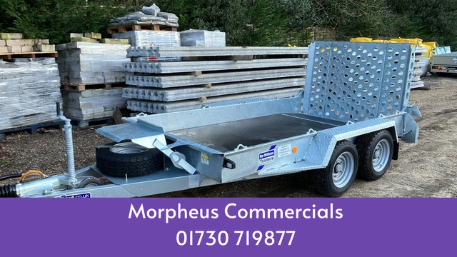 BRAND NEW IFOR Williams GH1054 Twin Axle Plant Trailer 10ft x 5ft 4in ...