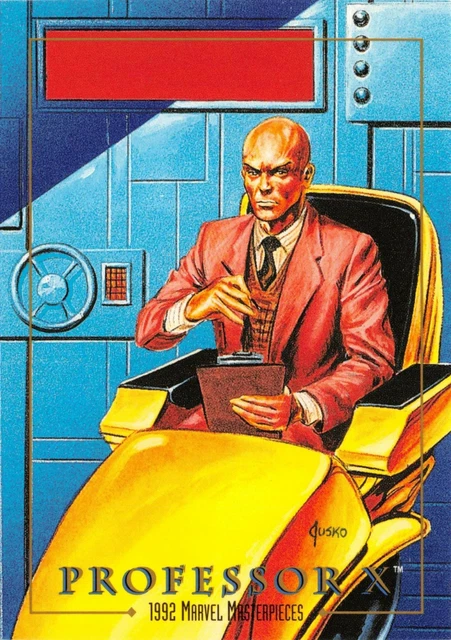 PROFESSOR X/1992 MARVEL Masterpieces BASE Carta Collezionabile #66 ...