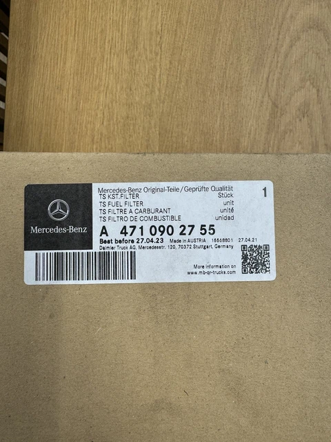 MERCEDES BENZ ACTROS Genuine Fuel Filter Kit A 471 090 27 55 £40.10 ...