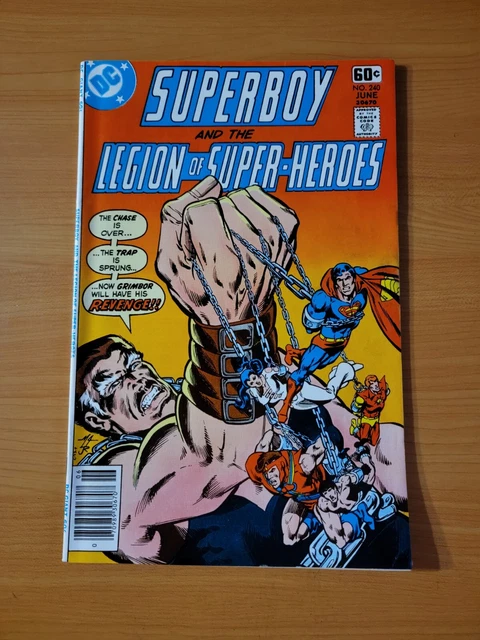 SUPERBOY AND THE Legion of Super Heroes #240 ~ PRESQUE COMME NEUF ...