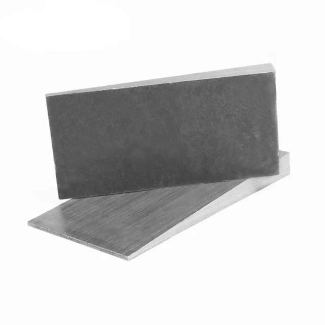 SILVERY SPREADING TRIANGLE Wedges Steel Metal Shims Tool Sets Lathe ...