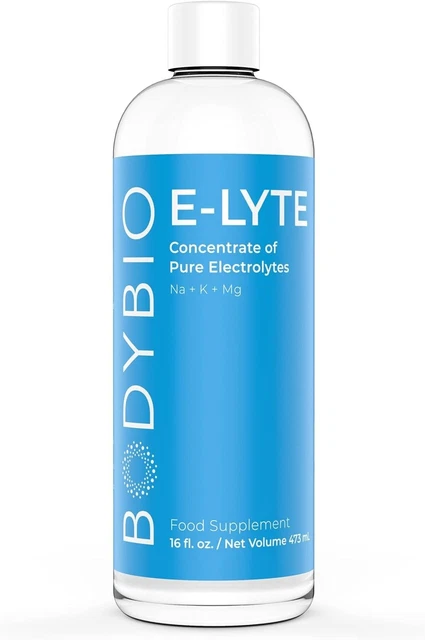 BODYBIO E-LYTE BALANCED Electrolyte Concentrate 473ml (16oz ...
