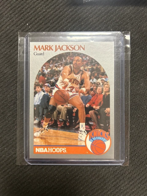 1990-91 NBA HOOPS MARK JACKSON #205 MENENDEZ BROTHER'S Murder Card NY ...