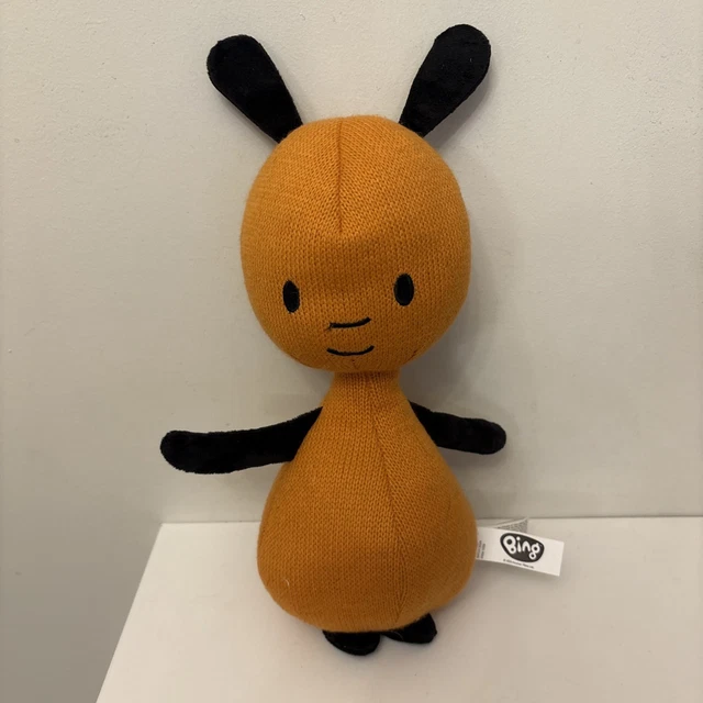 CBEEBIES BING BUNNY Flop Plush Cuddly Soft Toy Knitted large 13” 2024 ...
