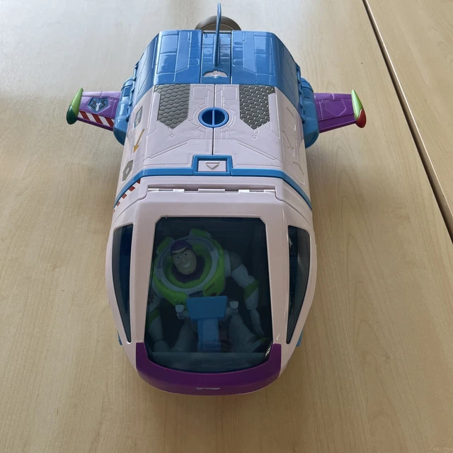 DISNEY TOY STORY Buzz Lightyear Star Command Spaceship Rocket Playset £ ...