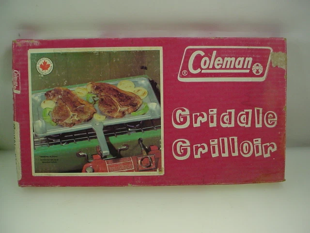 VINTAGE COLEMAN GRIDDLE Model 5140C Coleman Skillet $45.95 - PicClick CA