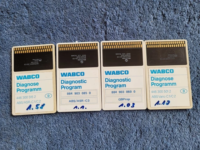 WABCO DIAGNOSE PROGRAMMKARTEN für WABCO DIAGNOSTIC CONTROLLER 446 300 ...