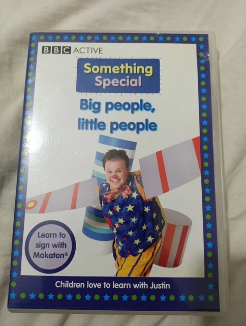 SOMETHING SPECIAL: BIG People Little People DVD BBC Active People Love To Learn £10.00 - PicClick UK