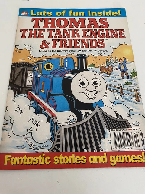 VINTAGE THOMAS THE Tank Engine & Friends Magazine 22nd Jan 1997 Issue ...