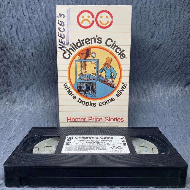HOMER PRICE STORIES VHS Tape 1989 Children’s Circle The Doughnuts ...