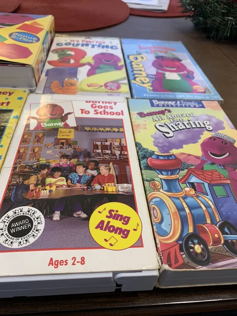 BARNEY VHS LOT bundle of 7 vhs tapes vintage $74.68 - PicClick CA