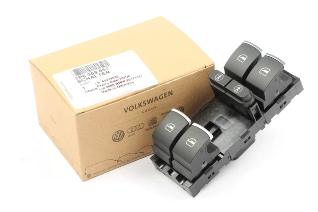 ORIGINAL VW SCHALTER für Fensterheber und Kindersicherung 7P6959857 EUR ...