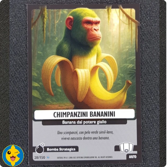 CHIMPANZINI BANANINI 28/150 Skifidol Italian Brainrot ITA EUR 1,49 ...