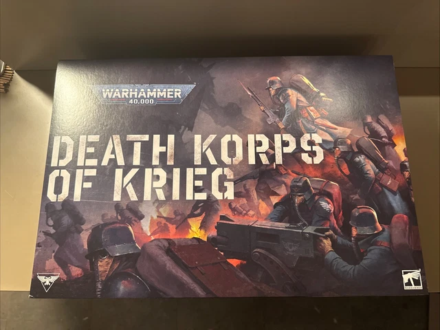 WARHAMMER 40K DEATH Korps Of Krieg Armee Box OVP Astra Militarum. EUR ...