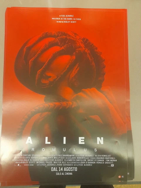 FILM ALIEN ROMULUS (2024) Poster Manifesto Locandina EUR 3,50 - PicClick IT