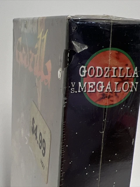 GODZILLA VS MEGALON - HGV Video Productions ( VHS, 1997) NEW & SEALED ...
