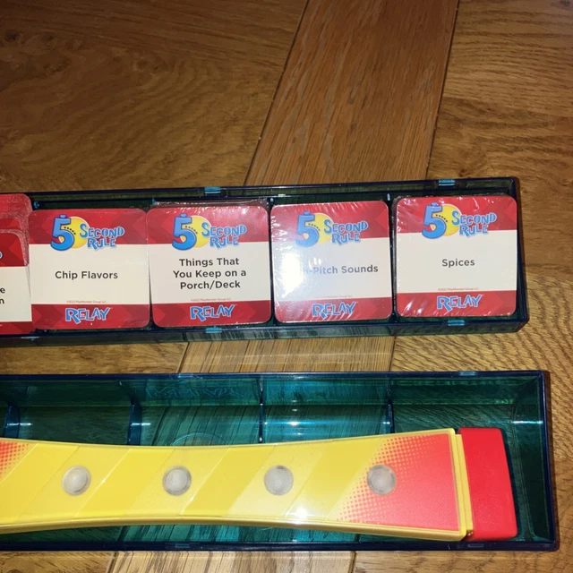 5 SECOND RULE Relay Fun Fast Paced Party Game £5.98 - PicClick UK