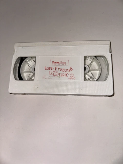 BARNEY & FRIENDS Let's Pretend With Barney VHS 1993 [Sing along ...