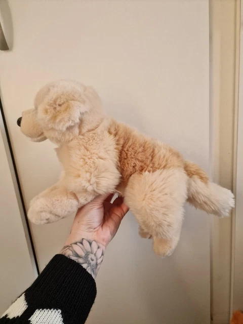 LIVING NATURE GOLDEN Lab Dog Plush £20.00 - PicClick UK