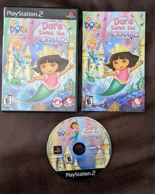 DORA THE EXPLORER Save the Mermaids (PlayStation 2 PS2 2008) Complete ...