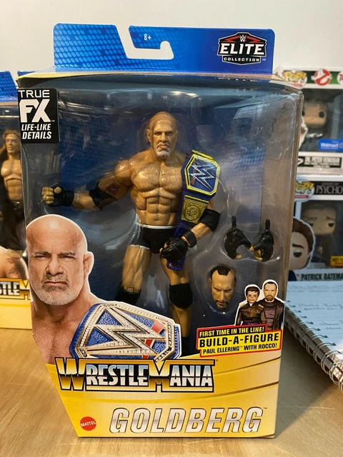 FIGURINE WWE ELITE WRESTLEMANIA BILL GOLDBERG Paul Ellering BaF en ...