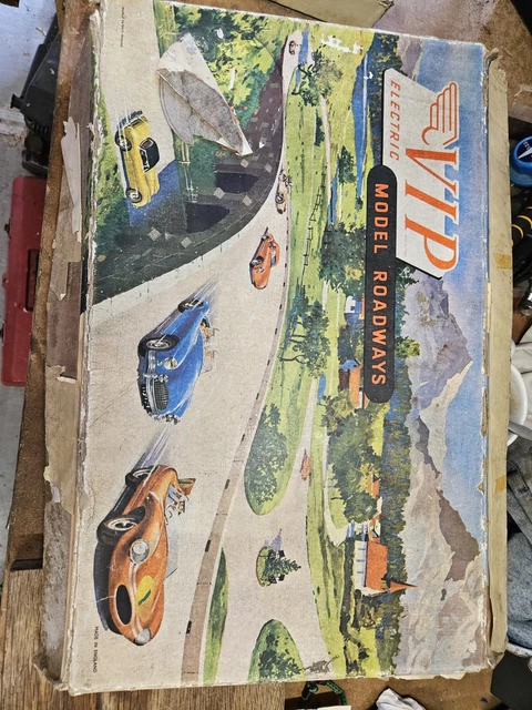 VERY RARE VIP Electric Model Roadways Set'A'. 1956 made in England. £ ...