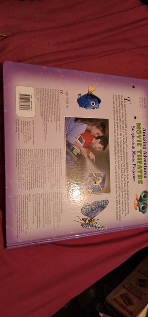 DISNEY PIXAR AMAZING adventures movie theatre story book and movie ...