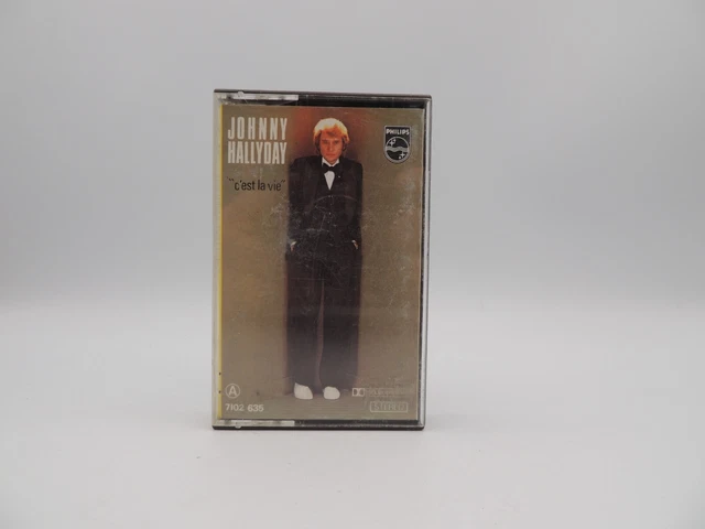 K7 AUDIO - Johnny Hallyday - C'est La Vie - Cassette Audio Rock EUR 5 ...