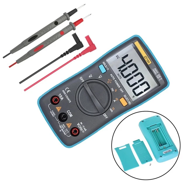 CIRCUIT TESTING MADE Easy Portable Digital Multimeter with LCD Display ...