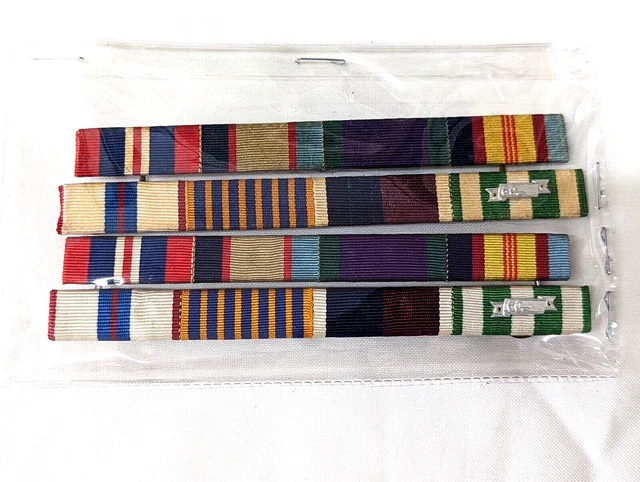 WW2 & VIETNAM War Royal Australian Air Force medal ribbon bars - RAAF ...