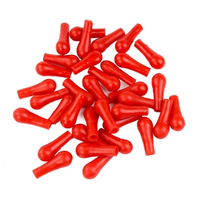 RUBBER DROPPER BULB Caps for Pipettes Glass Dropper Measuring Tube ...