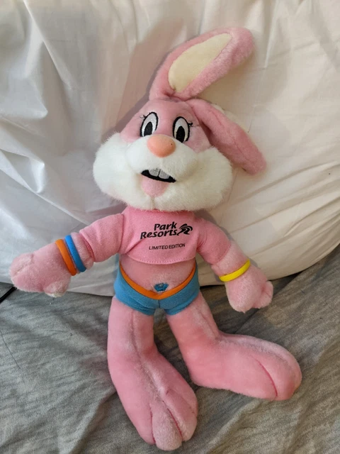 PARK RESORTS LIMITED Edition Sparkle Rabbit Bunny Plush Soft Toy 16” £12.99 - PicClick UK