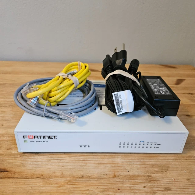 READ FORTINET FORTIGATE 60F Next GEN Firewall Security (FG-60F) READ B ...