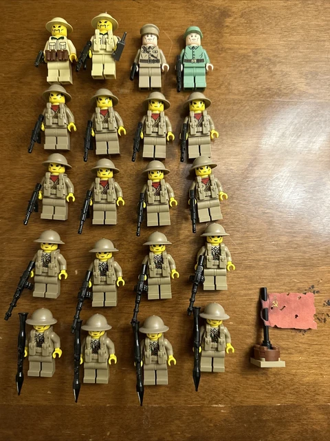 LEGO CALL OF Duty Vietnam War Minifigures - NVA Soldiers And Soviets w ...