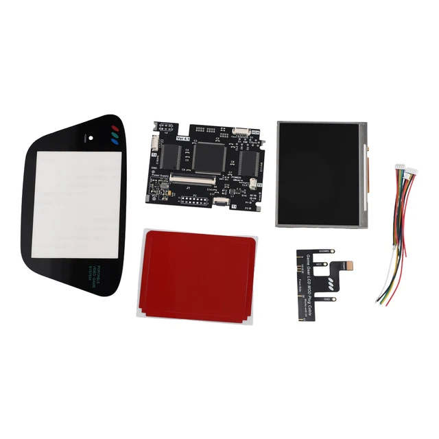 KITS D'ÉCRAN LCD V4 IPS OGS pour Game Gear Plein Écran V4.0 Affichage LCD 3593 EUR 63,62 ...