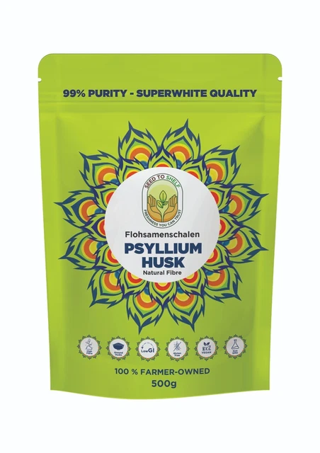 ( 2 KG) Super White Psyllium Husk Powder - 100 % Pure | Direct from ...
