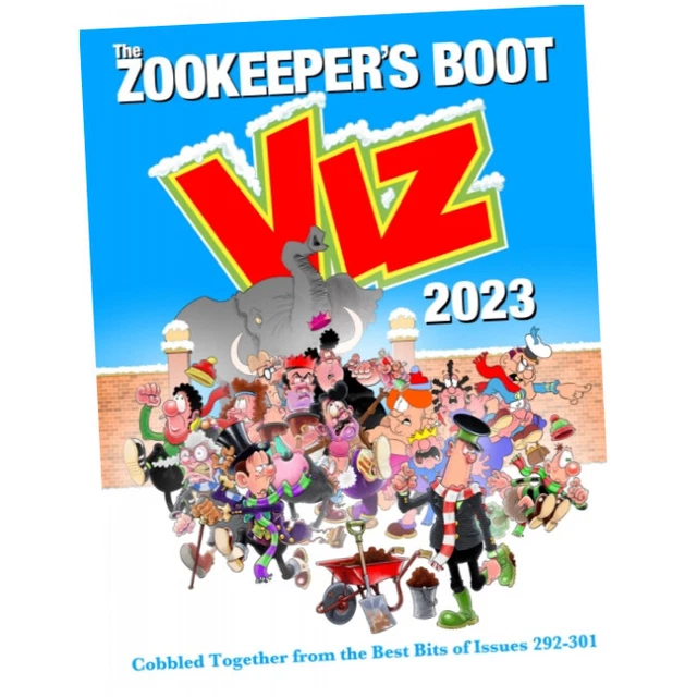 THE VIZ ANNUAL 2023: Zookeeper's Boot: Cobbled Together from the Be...(Hardback) £13.25 ...