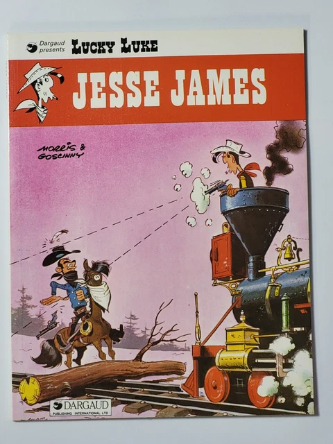 LUCKY LUKE JESSE James DARGAUD édition anglaise livre Goscinny & Morris ...