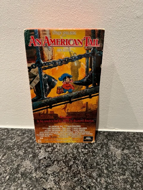 AN AMERICAN TAIL VHS Tape 1986 Steven Spielberg £6.89 - PicClick UK