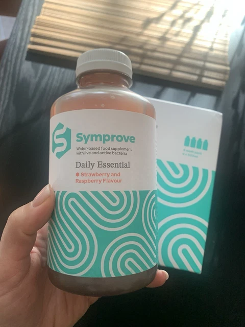 SYMPROVE PROBIOTIC SUPPLEMENT, Strawberry and Raspberry flavour 4x ...